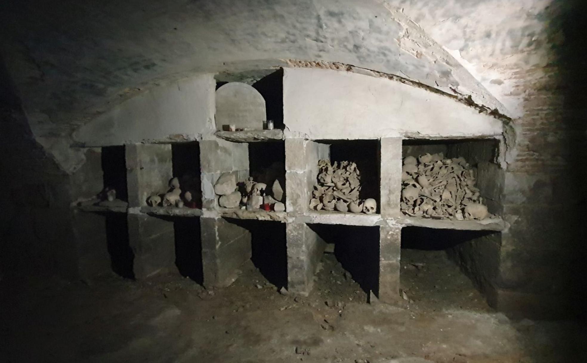 Terror ante la muerte en la cripta de Santa María de Briviesca | BURGOSconecta